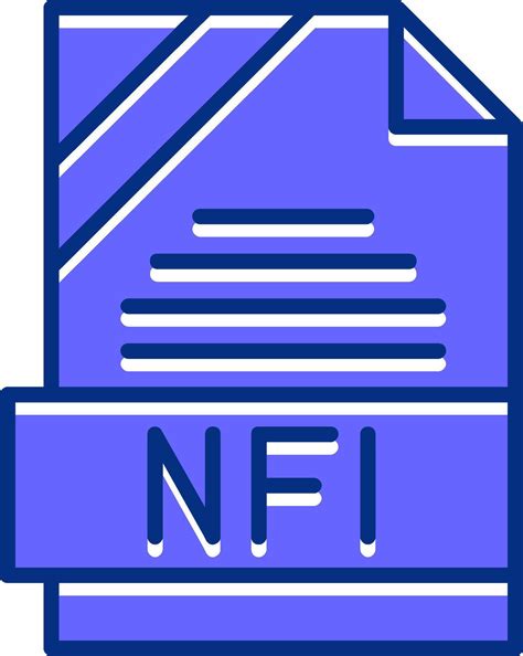Nfi Filled Slip Style Icon 53859679 Vector Art At Vecteezy