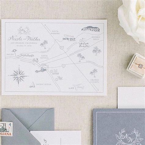 Custom Maps A Fun And Playful Way To Guide Your Guests