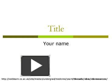 PPT Your Name PowerPoint Presentation Free To Download Id 79a1d5 ZmYyN