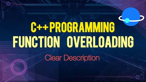 Function Overloading In C Youtube