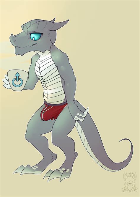 Rule 34 Anthro Artist Name Blue Eyes Bulge Clothing Coffee Mug