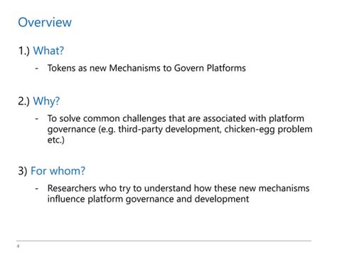 Token Governance In Blockchain Ecosystems Pptx