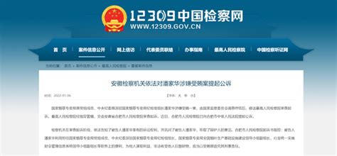 涉嫌受贿国家烟草专卖局原纪检组长潘家华被提起公诉 违纪 中央纪委 严重