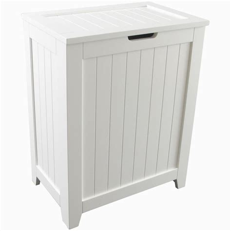 Redmon 1 Piece Wood Laundry Hamper At