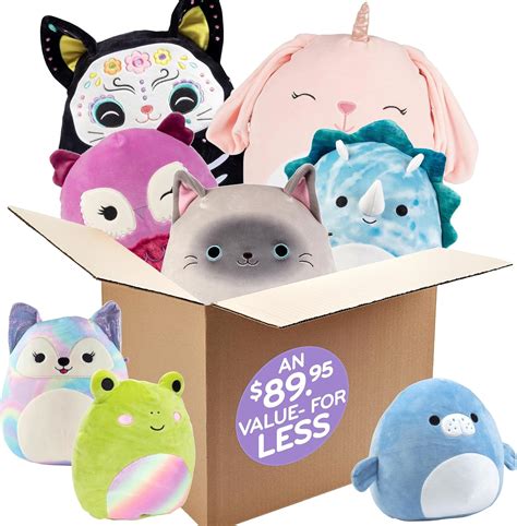 Squishmallows Mystery One 12 And 10 And Two 8 4 Squish Value