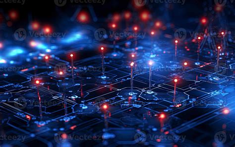 Conceptual Image Of Cpu Central Computer Processor Generative Ai