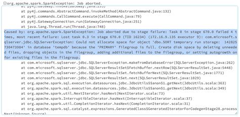 databricks primary filegroup is full microsoft qanda