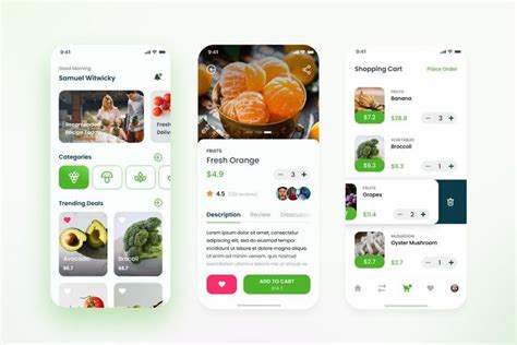 Kede Grocery Ios App Design Ui Ios App Design App Ui Design App Design