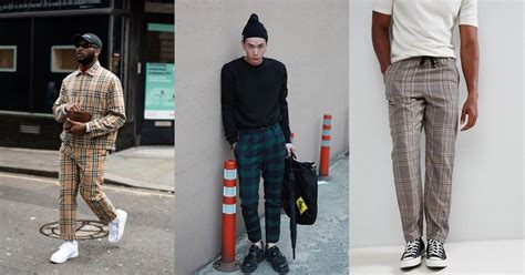 กางเกงลายสกอต อกหนงทางเลอกของผชายมสไตล