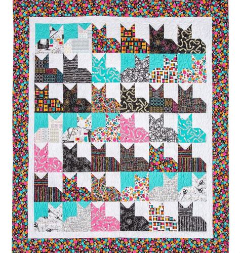 Cat Quilt 2 Cat Quilt Cat Quilt Patterns Quilts