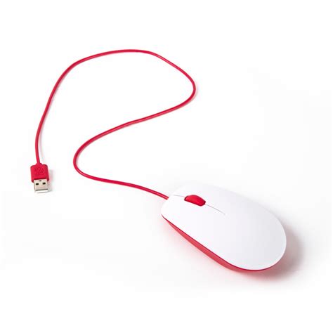 raspberry pi mouse red white buy in australia ce06255 core electronics