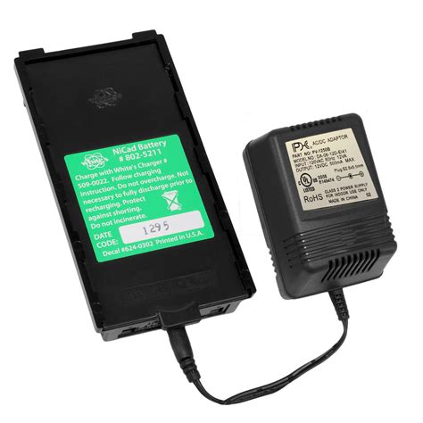 Whites Batteries Chargers And Cables Detector Experts