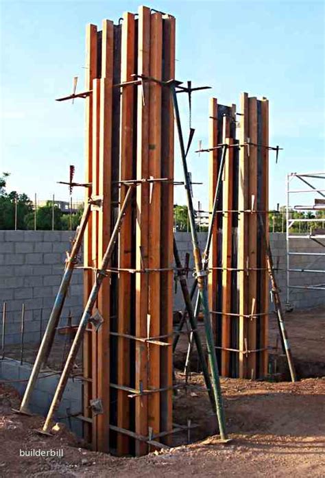 Diy Concrete Columns Forms