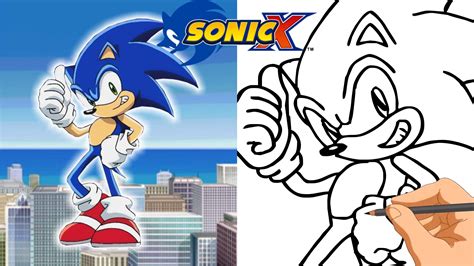How To Draw Sonic X The Hedgehog 2021 Artofit