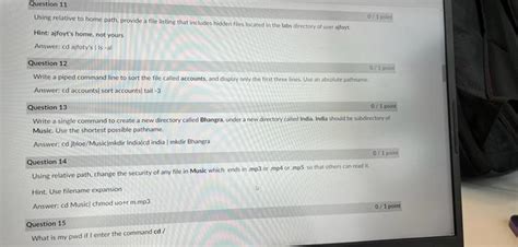 solved the next 10 answers are based on the partial tree