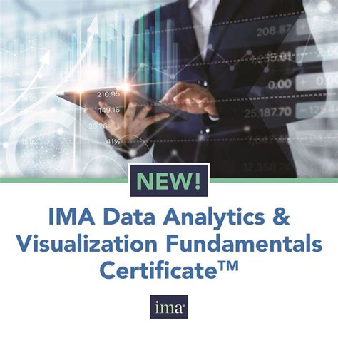 Ima Data Analytics And Visualization Fundamentals Certificate