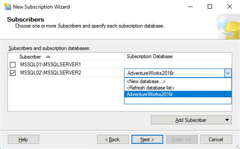 sql server replication overview and configuration steps