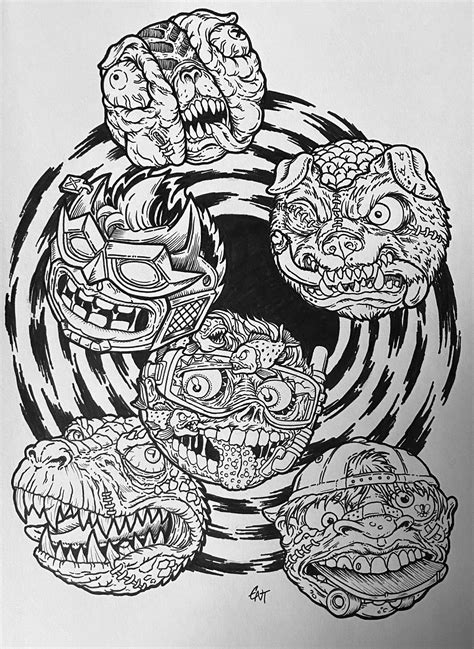 Lesser Known Madballs 1 By Monstertattoo On Deviantart