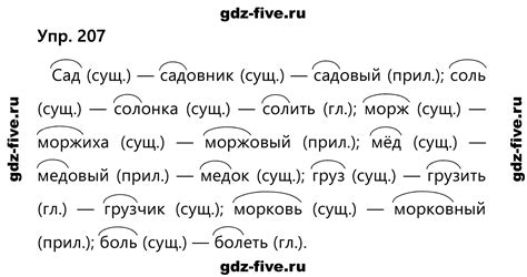 Русский язык 2 класс упражнение 207 Канакина Горецкий часть 2 ГДЗ решебник онлайн