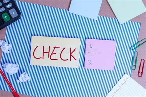 Conceptual Hand Writing Showing Check Business Photo Showcasing Mark Click On A Box In Order To