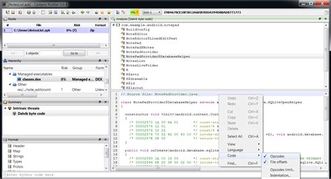 Disasm Options Filters Cerbero Blog