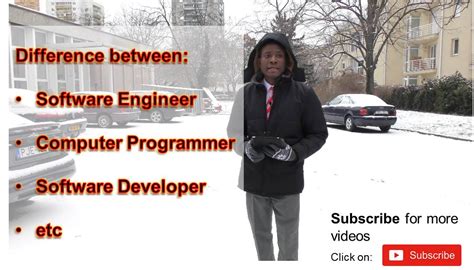 Difference Between Software Engineer Computer Programmer Application