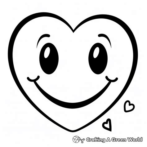 Smiley Face Coloring Pages Free And Printable