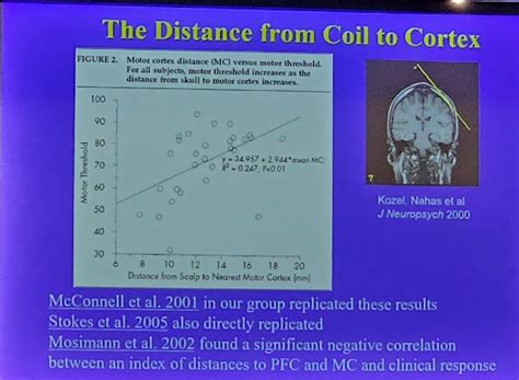 TMS sempre a 120 do limiar motor ou ajustada em função da distância ao alvo