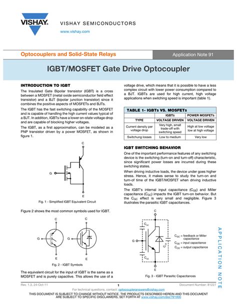 Igbtmosfet Gate Drive Optocoupler