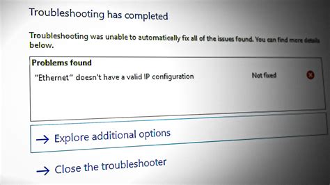 Fix Ethernet Doesn T Have A Valid Ip Configuration On Windows