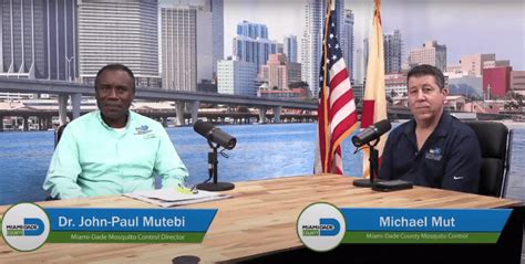 Michael Mut And Dr John Paul Mutebi Discuss Miami Dade Mosquito Control And Operations Cnews Tv