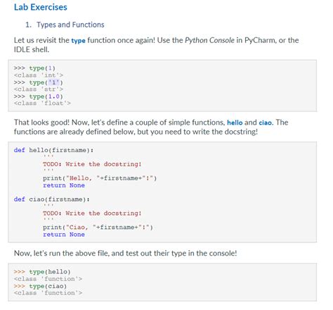 Solved Lab Exercises 1 Types And Functions Let Us Revisit Chegg Com