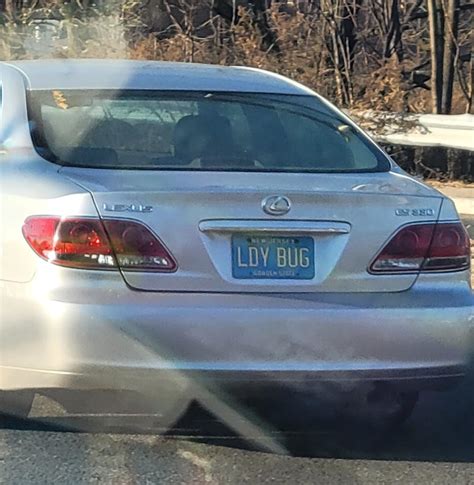 Old Blue Nj Plate Ldy Bug🐞 R Licenseplates