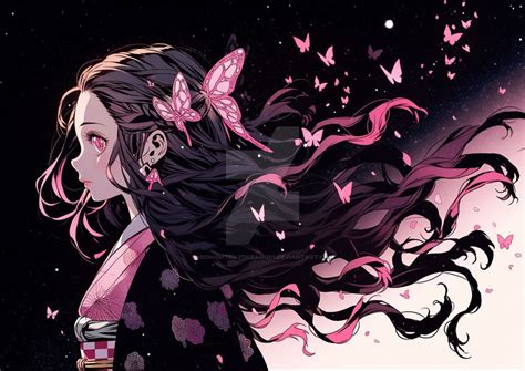 Nezuko The Butterfly Hashira By Midnightdaydreaming On Deviantart