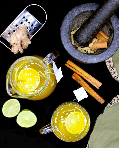 Turmeric Ginger Tea Holy Cow Vegan