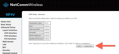 Hotshot Unlimited Fibre Broadband Guides Netcomm Nf V Nf Acv