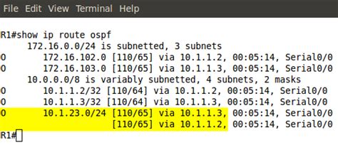 Hacking Cisco Lab OSPF Path Influencing Using Neighbor Cost