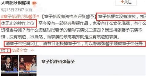 宋祖德狂懟章子怡：請你把嘴閉上，不要玷污了節目，獲網友怒贊！ 每日頭條