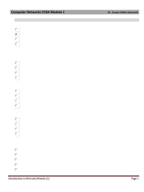 Module 1 Quiz Ch 1 10 Pdf Computer Network File Transfer Protocol