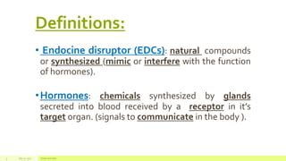 Estrogenic EDCs PPT