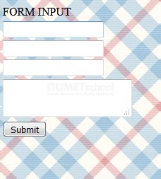 Membuat Tampilan Form Input Transparan Menggunakan CSS