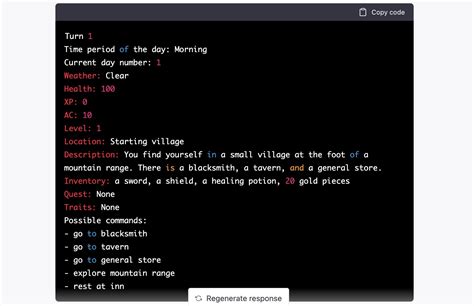 How To Use Chatgpt As A Detailed And Interactive Text Based Rpg