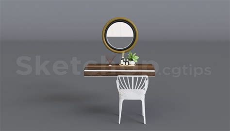 13980 Free Sketchup Dressing Table Model Download Sketchup Models For Free Download