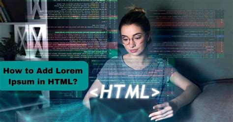 How To Add Lorem Ipsum In HTML Lipsum Hub