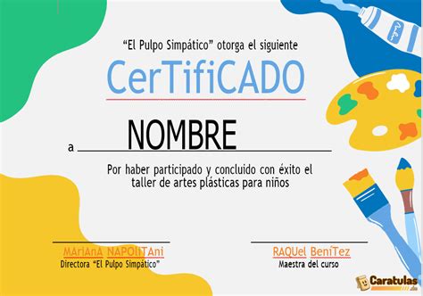 Plantillas De Certificados Imprimibles Para Word Plantillas Gratis De