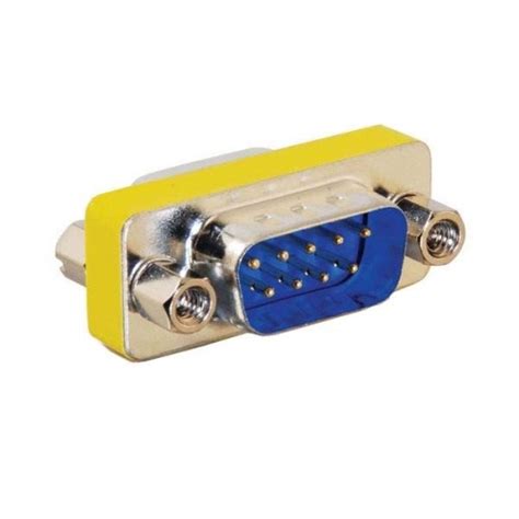 Adaptador DB9 Macho Macho