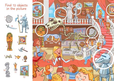 Тест на внимательность найдите все предметы спрятанные на картинке