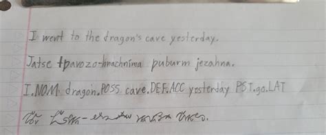 First Time Experimenting With Case And Word Order An Example Sentence In Ajorazí R Conlangs