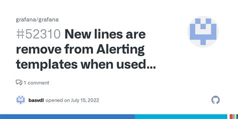 New Lines Are Remove From Alerting Templates When Used With E Mail Contact Point · Issue 52310