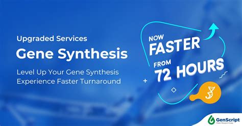 Gene Synthesis Services Upgraded Genscript